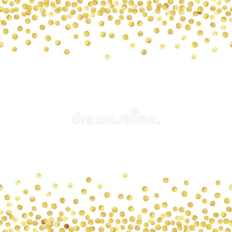 Gold dot circle stock vector. Illustration of greeting - 112293280
