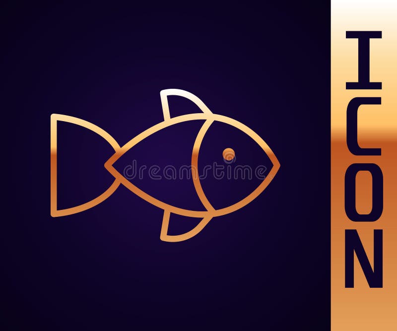 Symbol Fish Tuna Gold Stock Illustrations – 230 Symbol Fish Tuna Gold ...