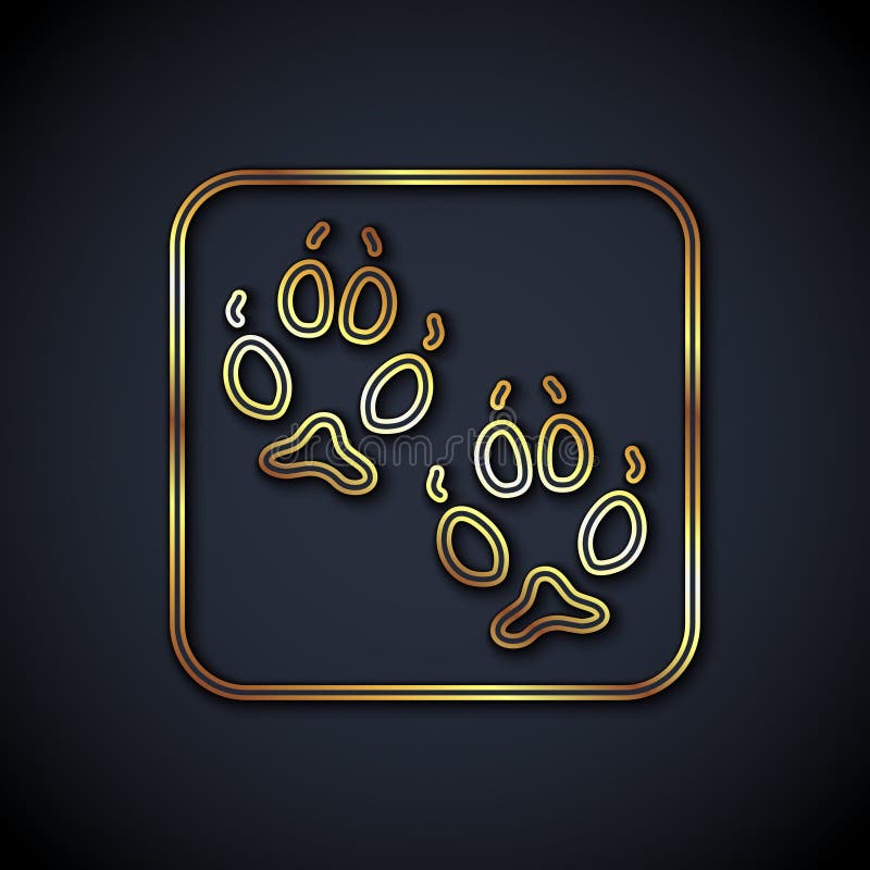 Fox footprint stock image. Image of biology, foot, snow - 6175147