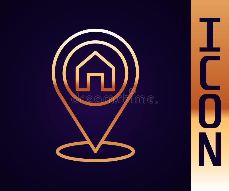 Gold Line House Stock Illustrations – 8,505 Gold Line House Stock ...