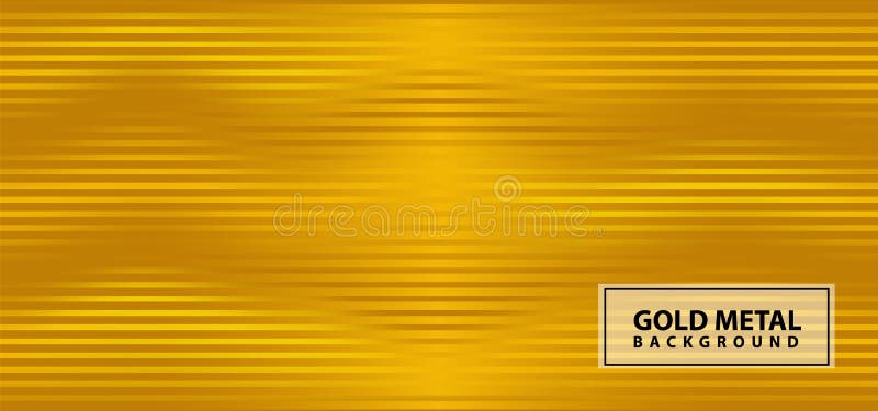 Gold Line Metal Design Background Texture Template Vector Stock ...