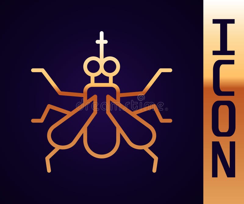 Gold Mosquito Stock Illustrations – 271 Gold Mosquito Stock ...