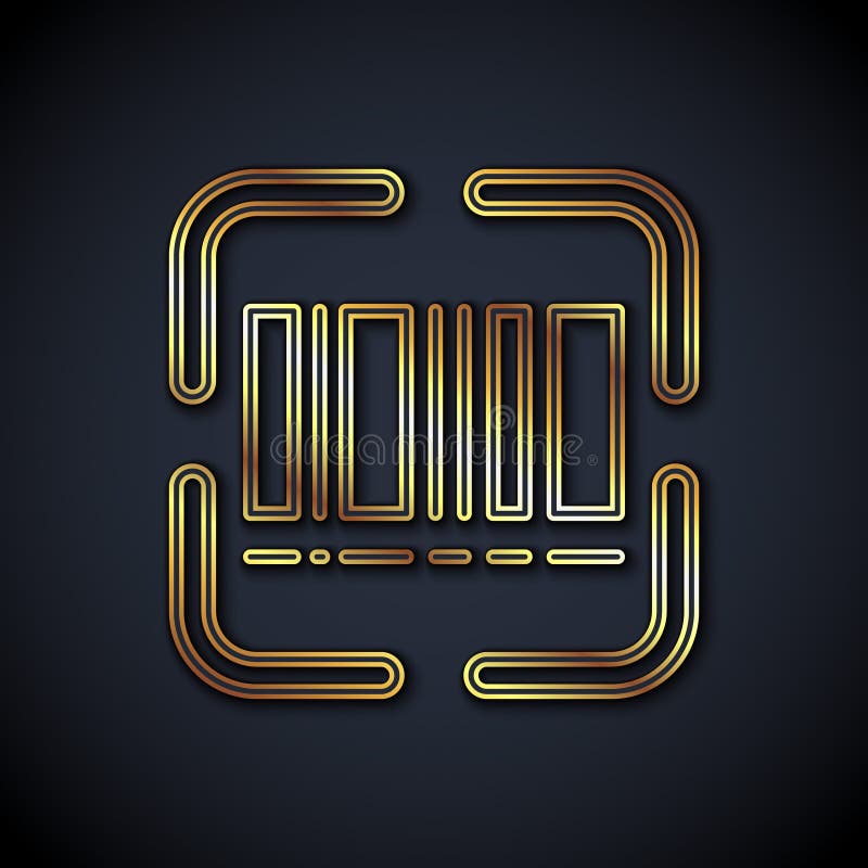 Gold Barcode Stock Illustrations – 447 Gold Barcode Stock Illustrations ...