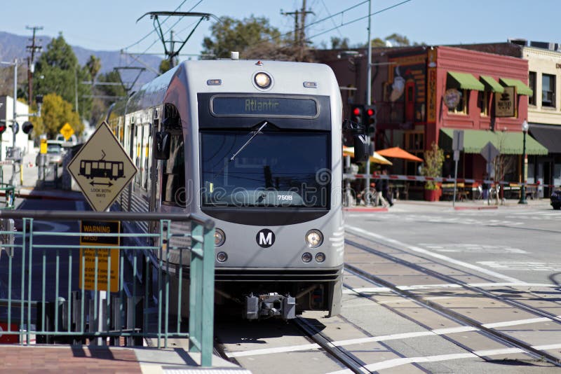 A Gold Line train editorial stock photo. Image of rail - 29474588