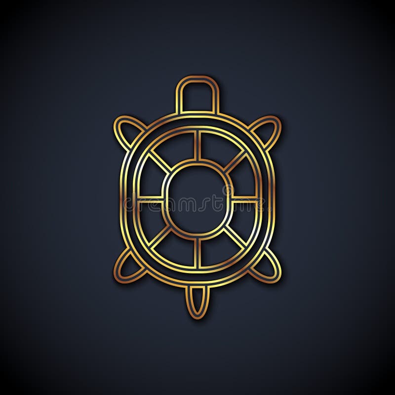 Gold Turtle Stock Illustrations – 722 Gold Turtle Stock Illustrations ...