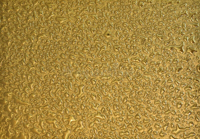 Gold Liquid Abstract Shapes on a Beautiful Golden Background Loo Stock ...