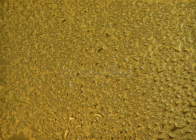Gold Liquid Abstract Shapes on a Beautiful Golden Background Loo Stock ...