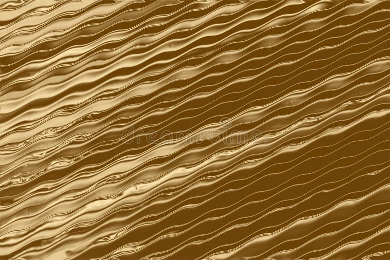 Gold Liquid Wave and Abstract Yellow Design, Backdrop Curve Stock ...