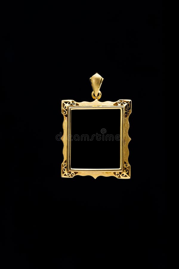 Gold locket frame pendant stock image. Image of emboss - 90564501 Gold locket frame pendant stock image. Image of emboss - 90564501
