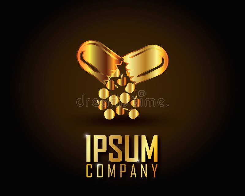 Gold Logo Vector stock vector. Illustration of background - 82967611