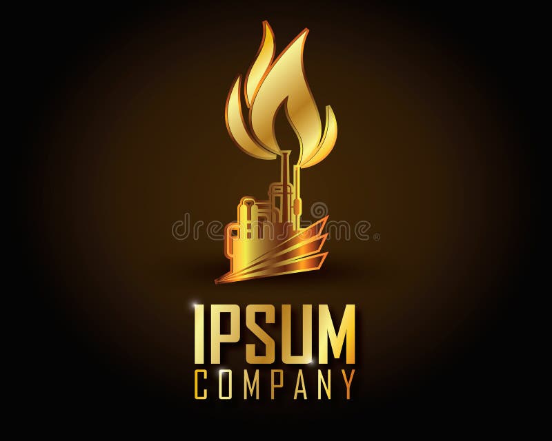 Gold Logo Vector stock vector. Illustration of golden - 82968875