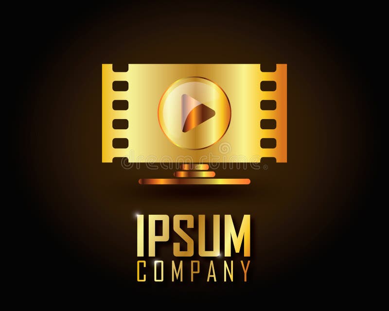 Gold Logo Vector stock illustration. Illustration of golden - 83118649