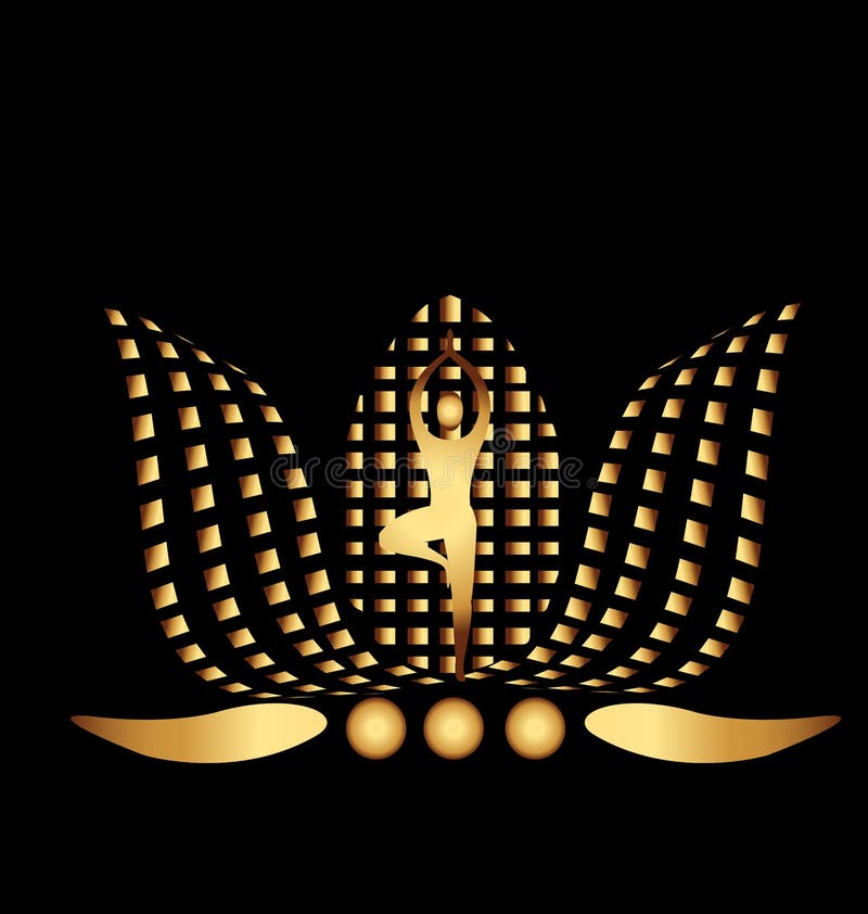 Gold Human Head Puzzle Logo Stock Vector - Illustration of development ...