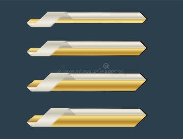 Gold Lower Third Stock Illustrations – 205 Gold Lower Third Stock ...