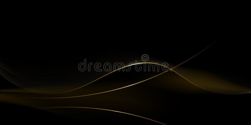 Abstract Gold Luxury Background. Vector Illustration Element with Gold ...