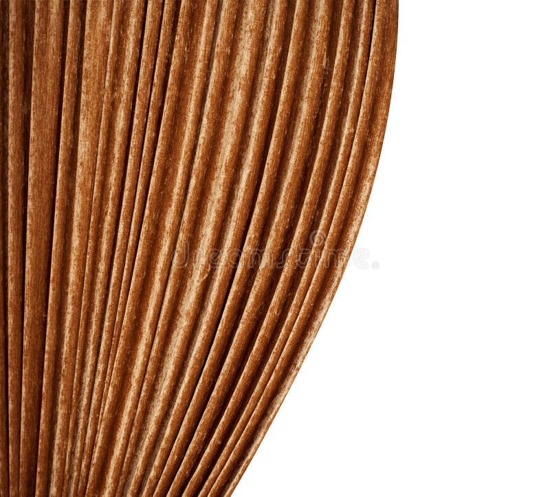Gold Luxury Curtain on a White Background Stock Photo - Image of tassel ...