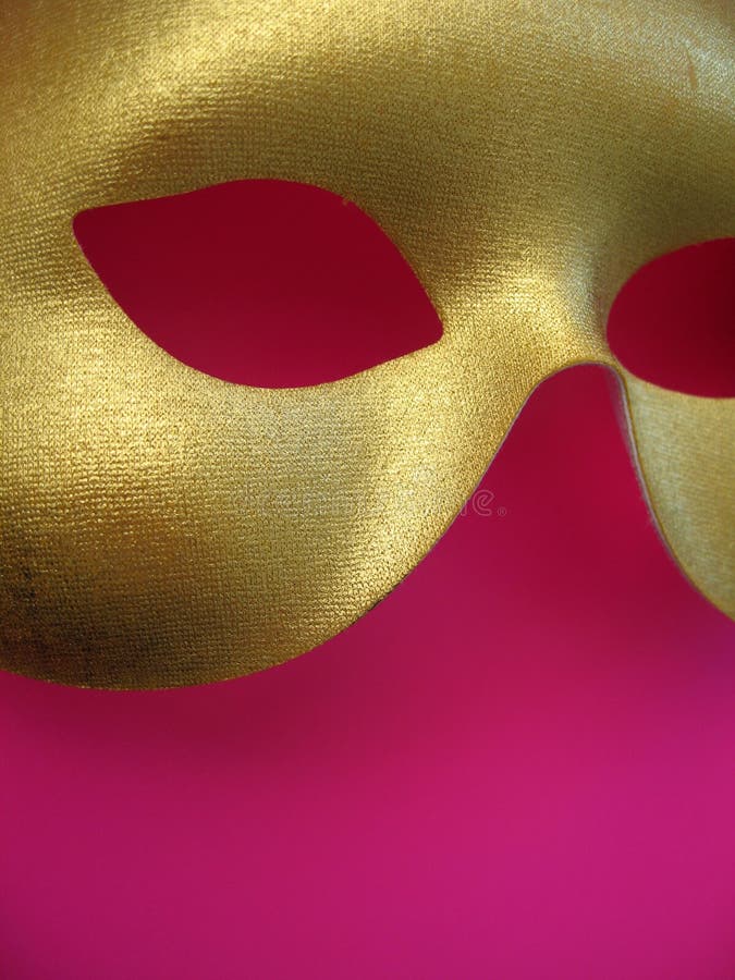 Gold Mask 1 stock image. Image of festival, disguise, obscure - 855015