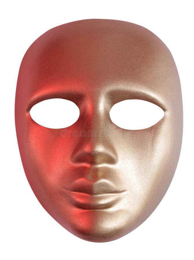 Gold mask stock photo. Image of path, luxury, camouflage - 7273396