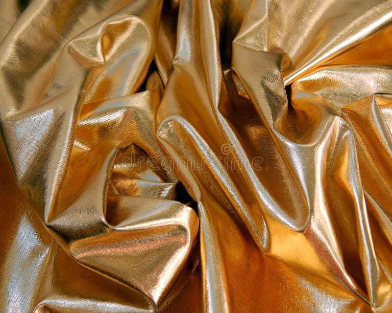 Gold Material Satin stock image. Image of curve, elegance - 93270449