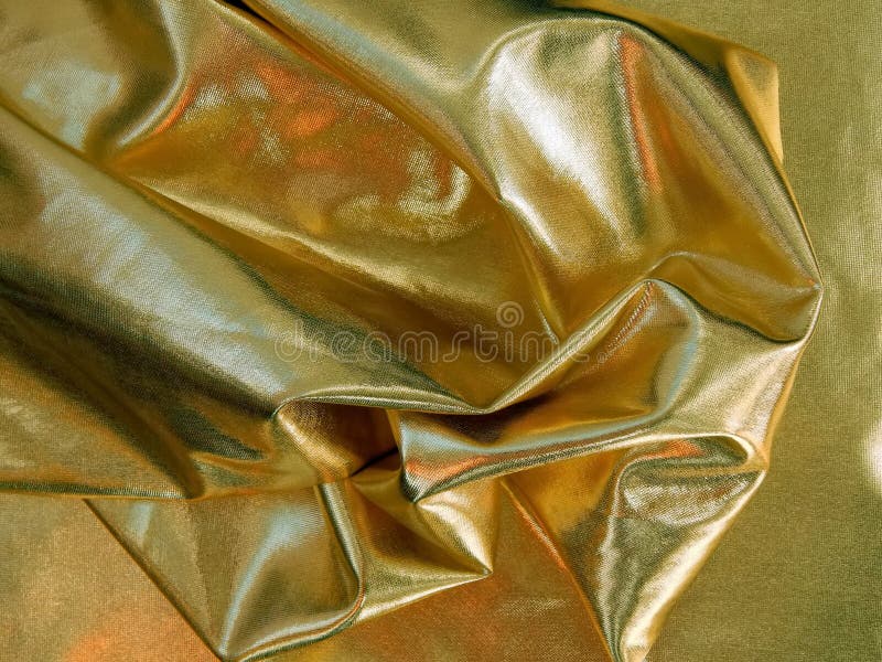 Gold Material Satin stock image. Image of golden, drapery - 93270591