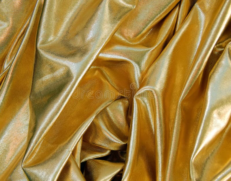 Gold Material Satin stock photo. Image of fabric, elegant - 93270640