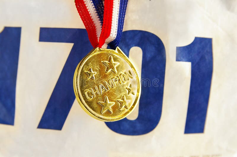 Gold medal stock photo. Image of medal, achieve, winner - 7220280