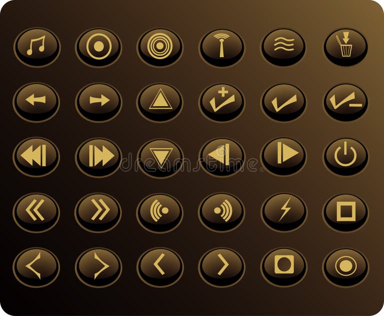 Gold Web Buttons Stock Illustrations – 5,772 Gold Web Buttons Stock ...