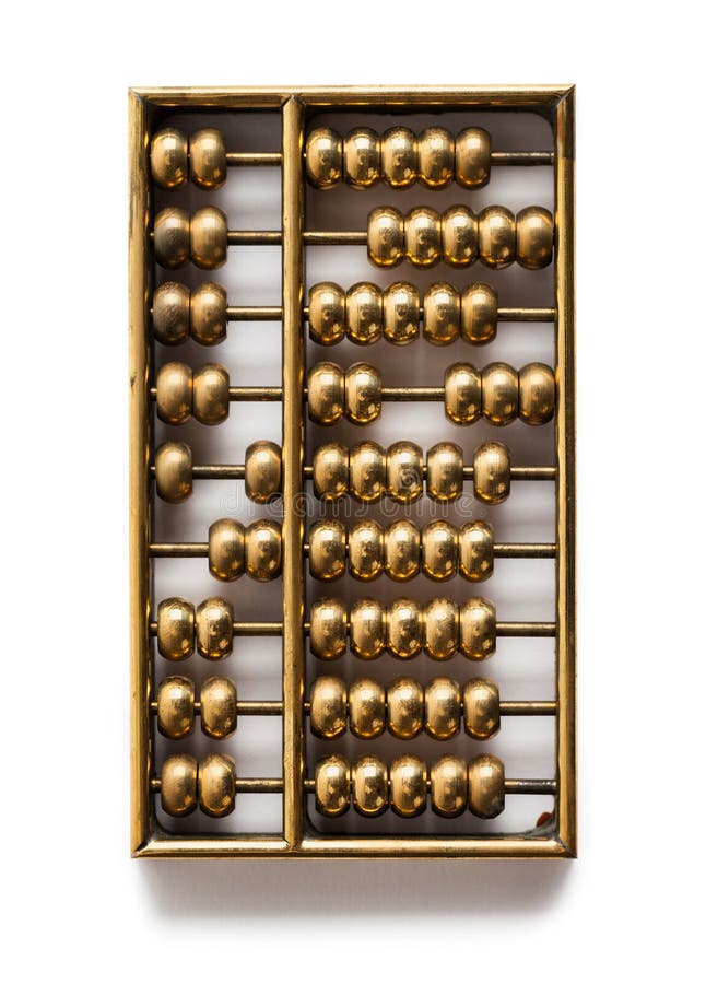 Gold Abacus stock image. Image of bead, abacus, gold - 333511111