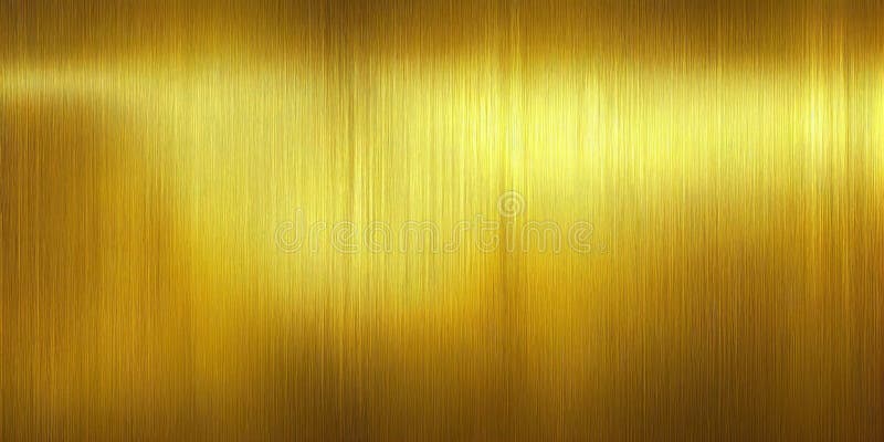 Brushed Metallic Gold Texture Stock Illustration - Illustration of ...
