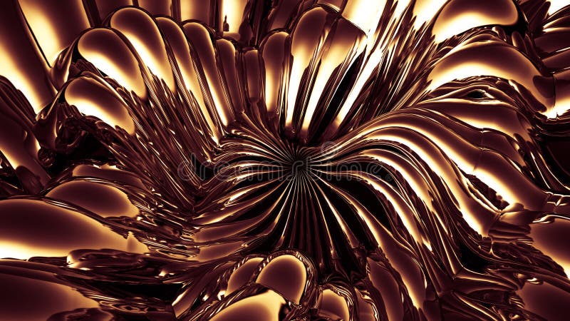Gold Metal Background Texture. 3d Illustration, 3d Rendering Stock ...
