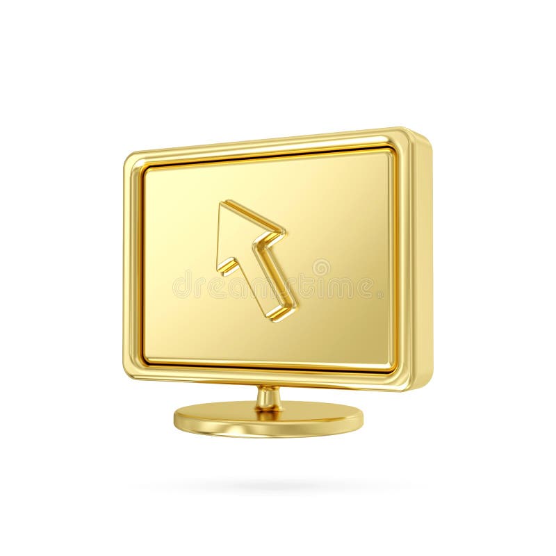 Gold Metal Truss Icon. Roof Metal Trusses Constructions. Set of Roofing ...