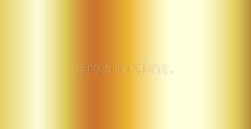 Gold Metal Plating Industry Panoramic Metal Texture with Glare - Vector ...