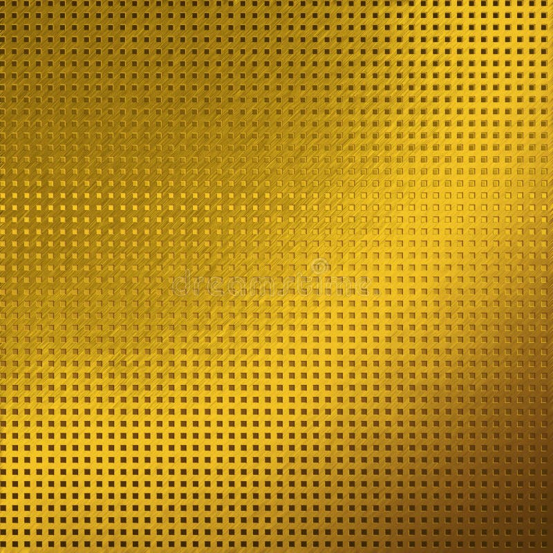 Gold Metal Texture Background Grid Pattern Stock Image - Image of board ...