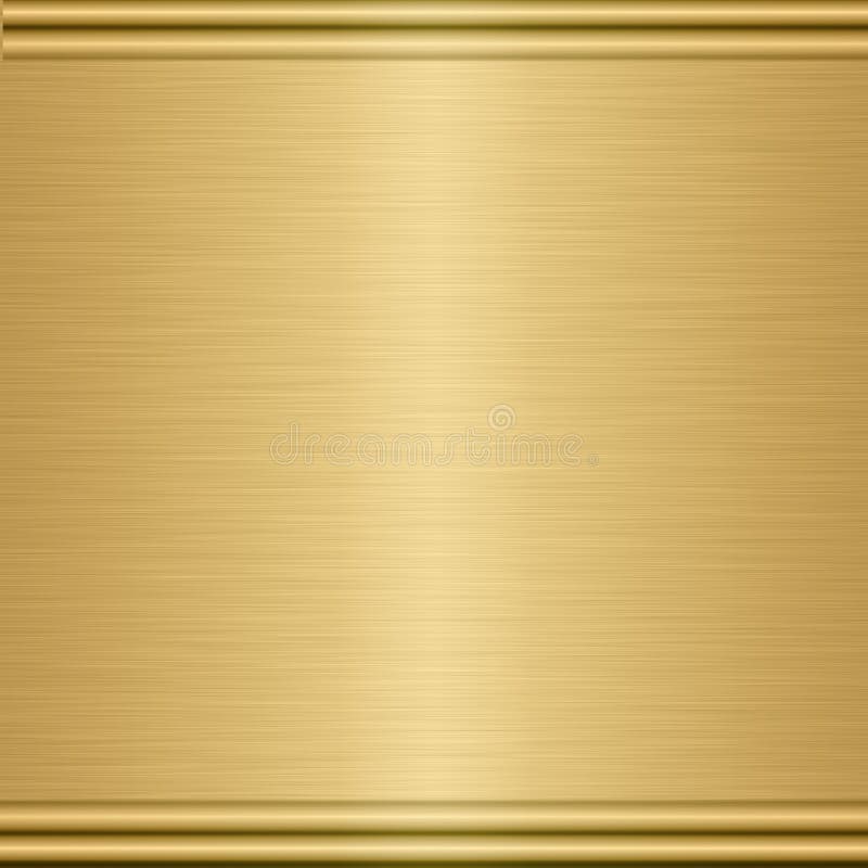 Gold metal texture plaque stock vector. Illustration of desktop - 4100824
