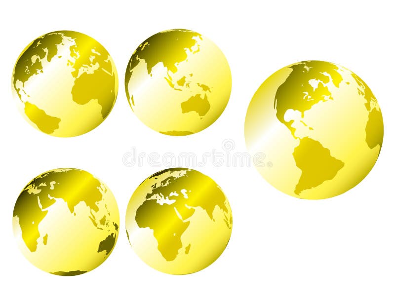 Peaceful earth stock illustration. Illustration of earth - 5038842