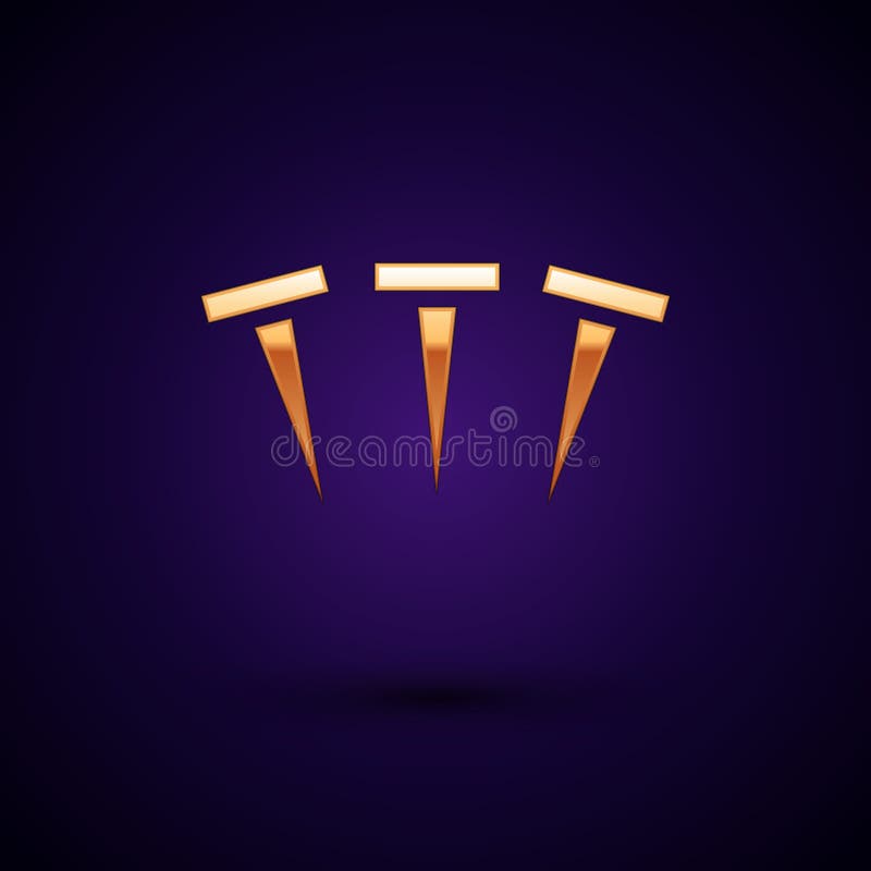 Gold Nail Head Stock Illustrations – 236 Gold Nail Head Stock ...