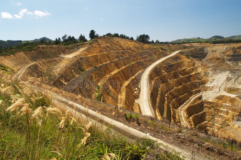 Gold mine stock image. Image of open, opencast, martha - 19887897