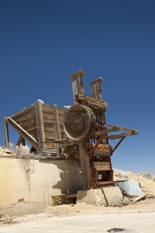 Gold Mine Stamp Mill stock image. Image of equipment - 25250577