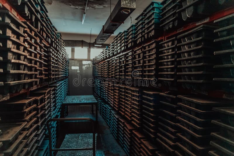 Gold Mining Storage Rock Core Samples Geology Drilling Industy. Large ...