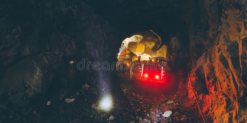 Gold mining underground stock photo. Image of excavate - 95549908