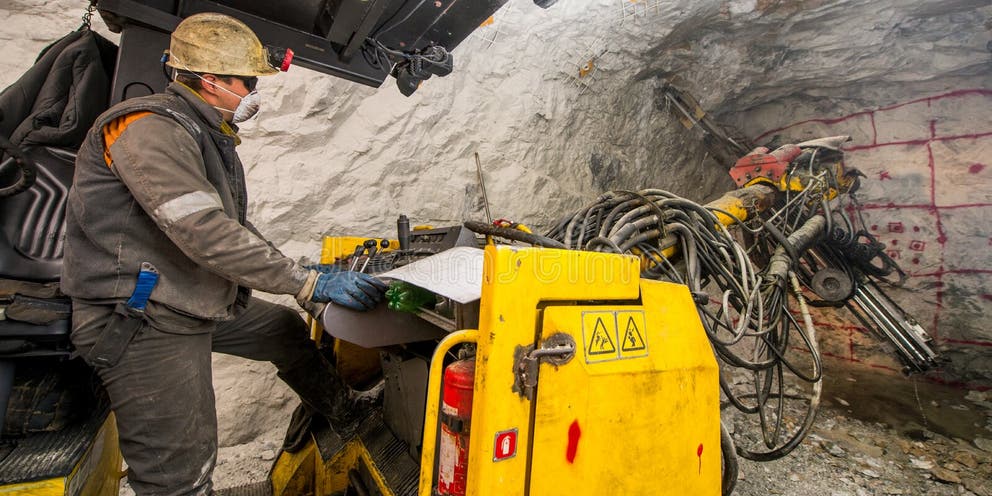 Gold mining underground stock image. Image of deep, underground - 81207537