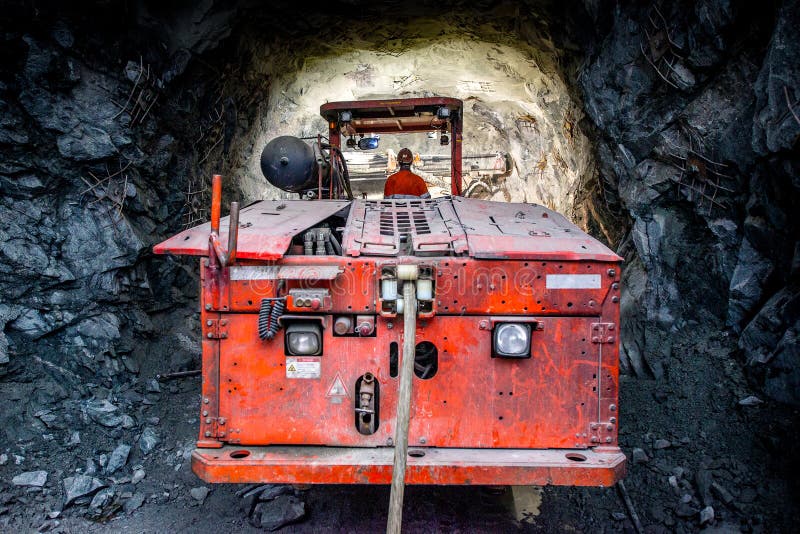 Gold mining underground stock photo. Image of excavation - 84263370