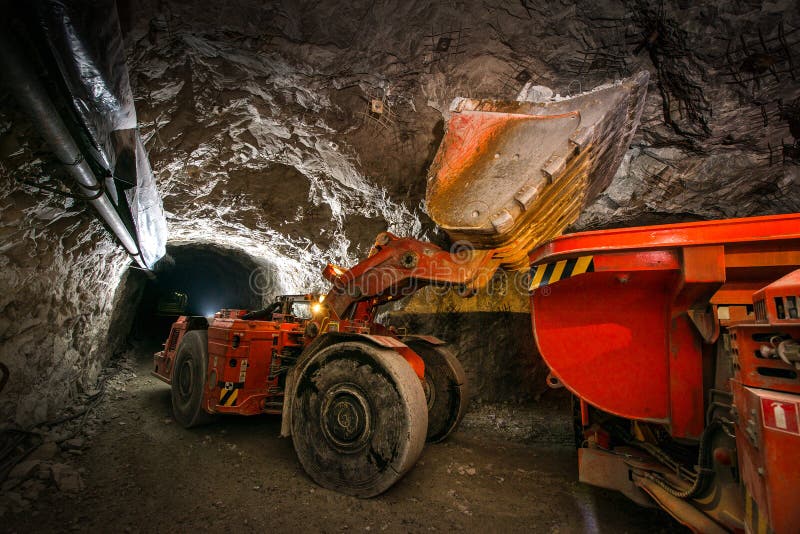 Gold mining underground stock photo. Image of digger - 80766508