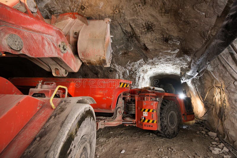 Gold mining underground stock image. Image of danger - 81027635