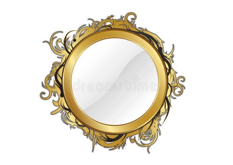 Magic mirror stock vector. Illustration of scintillation - 31203023