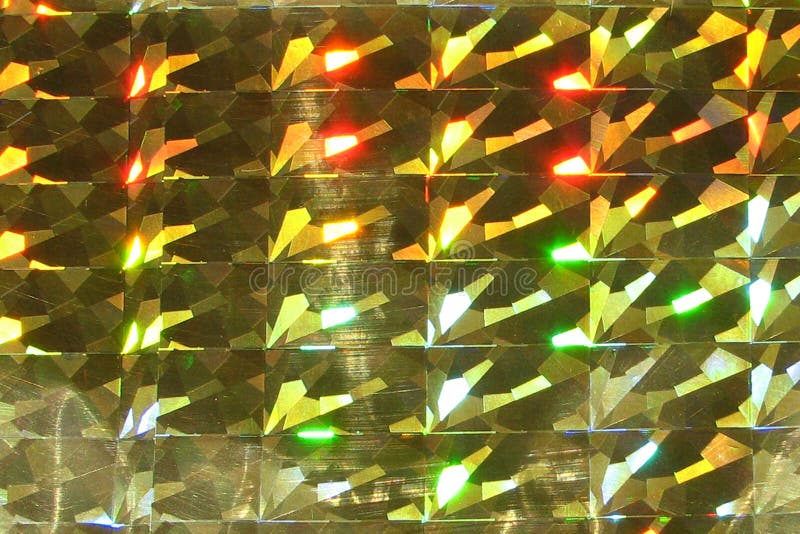 Gold-and-multicolor Foil Picture. Image: 84904840