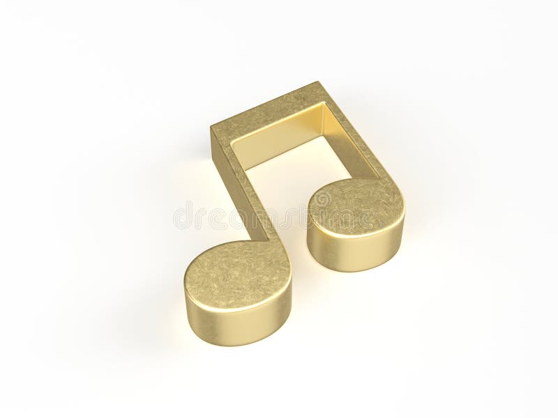 Gold Music Note Stock Illustrations – 6,164 Gold Music Note Stock ...