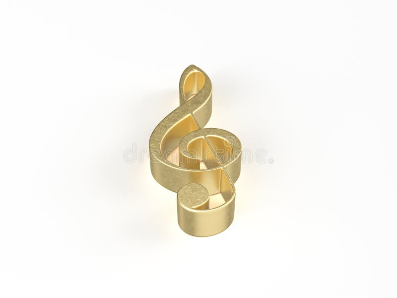 Gold Music Note Stock Illustrations – 6,164 Gold Music Note Stock ...