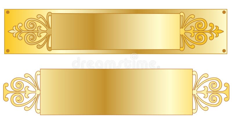 Vintage Hanging Sign stock vector. Illustration of fastener - 12729038