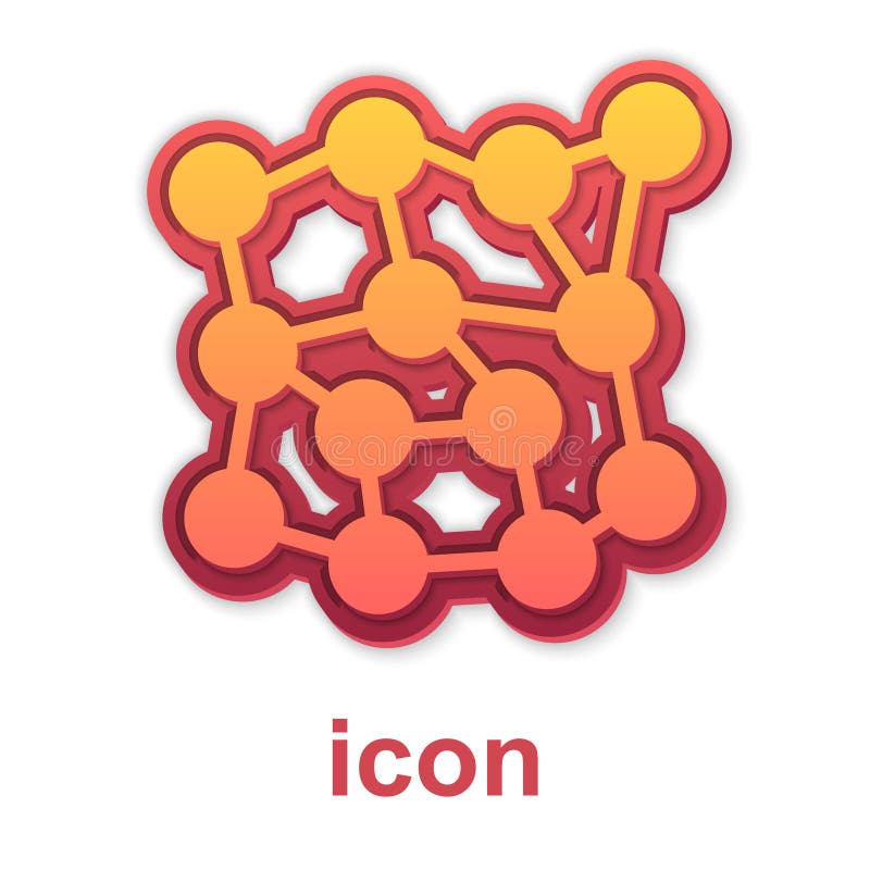 Gold Neural Network Icon Isolated on White Background. Artificial ... Gold Neural Network Icon Isolated on White Background. Artificial ...